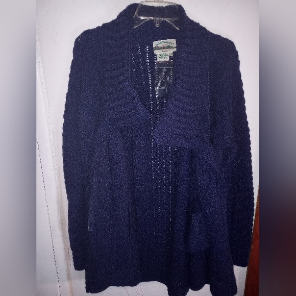 Aran Crafts | Sweaters | Aran Crafts Irish 0 Merino Wool Cardigan ...